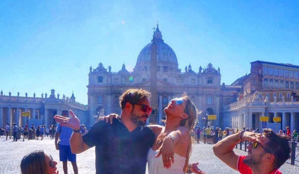 María del Gallego "La Maracucha" se comprometió en Roma [+Fotos ...