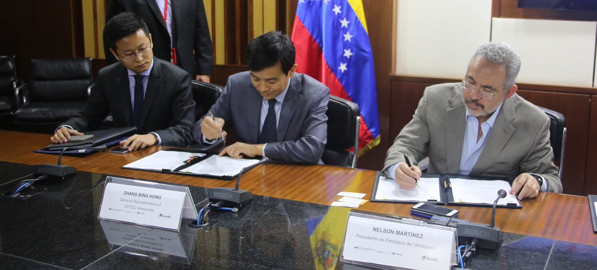PDVSA y CPTDC de China firman acuerdo para construcción de gasoducto ...