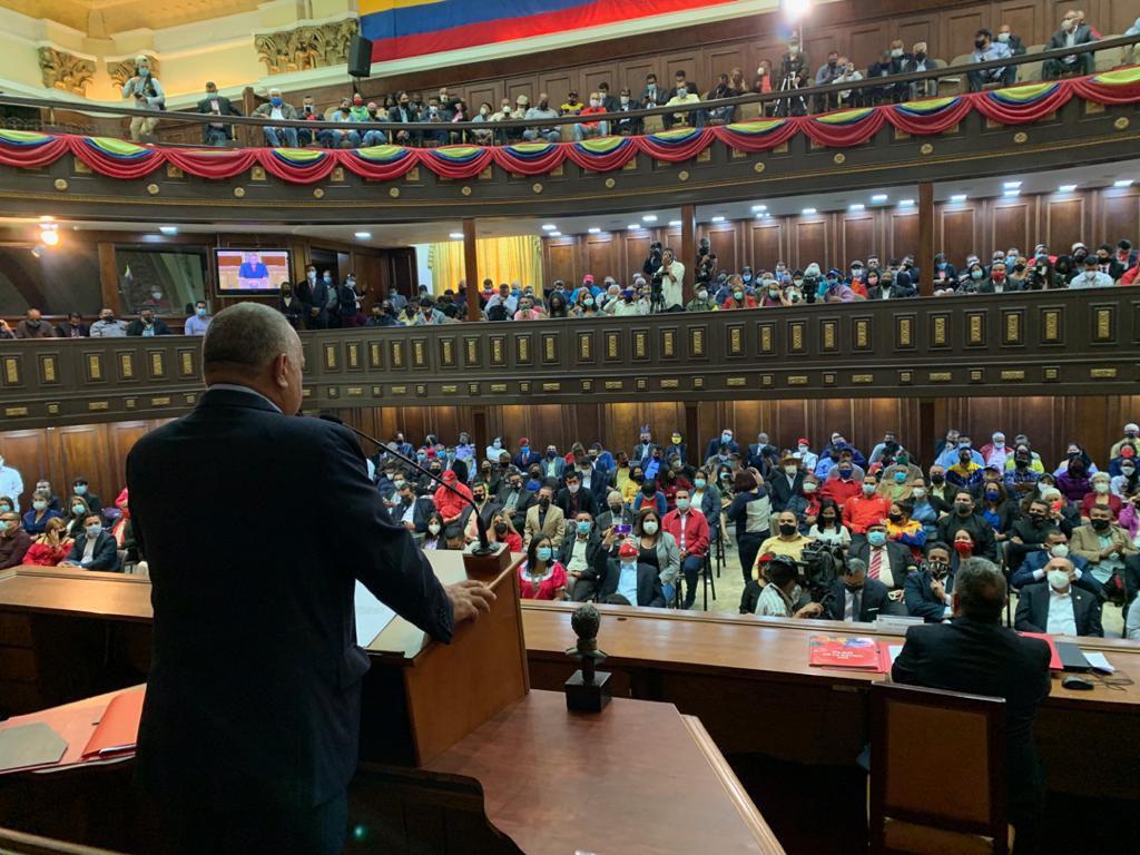 La Asamblea Nacional Constituyente (ANC) celebró su última sesión ...
