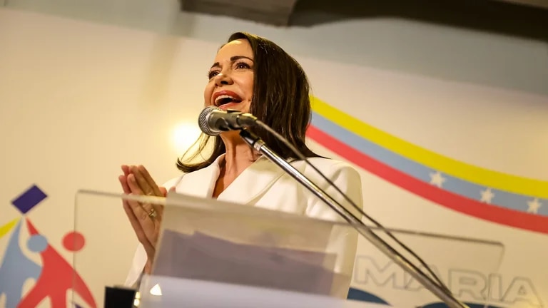 María Corina asegura que "la libertad de Venezuela está cerca" tras ...