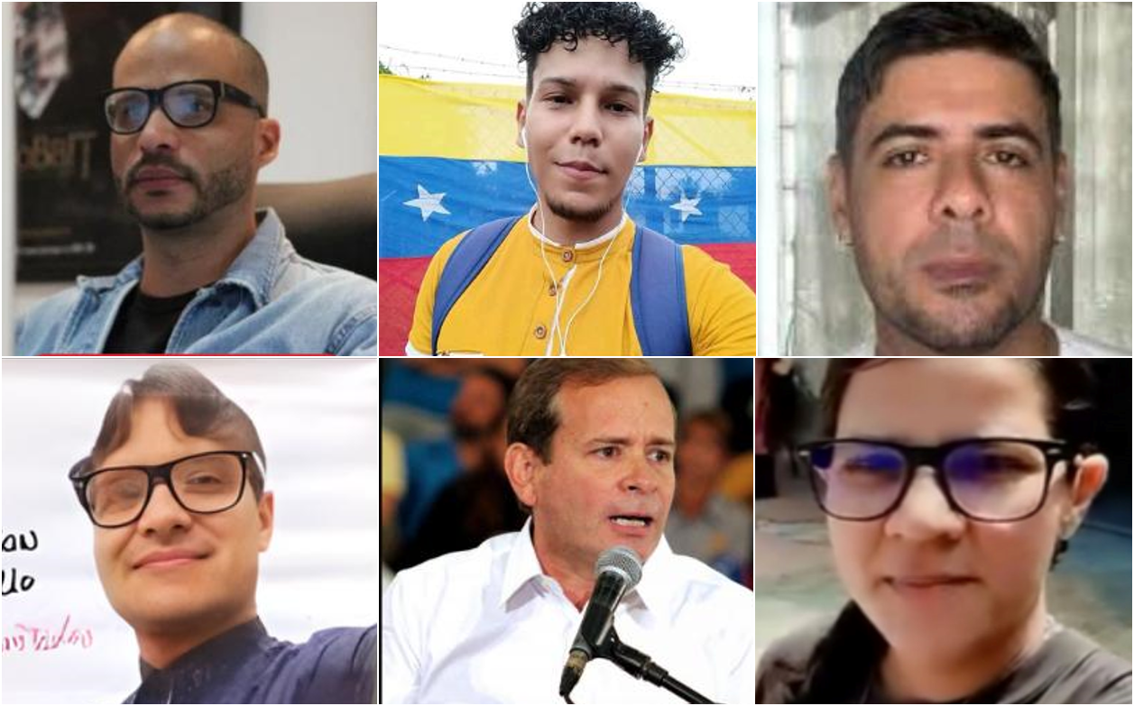 Estos son los seis periodistas que permanecen detenidos en Venezuela ...