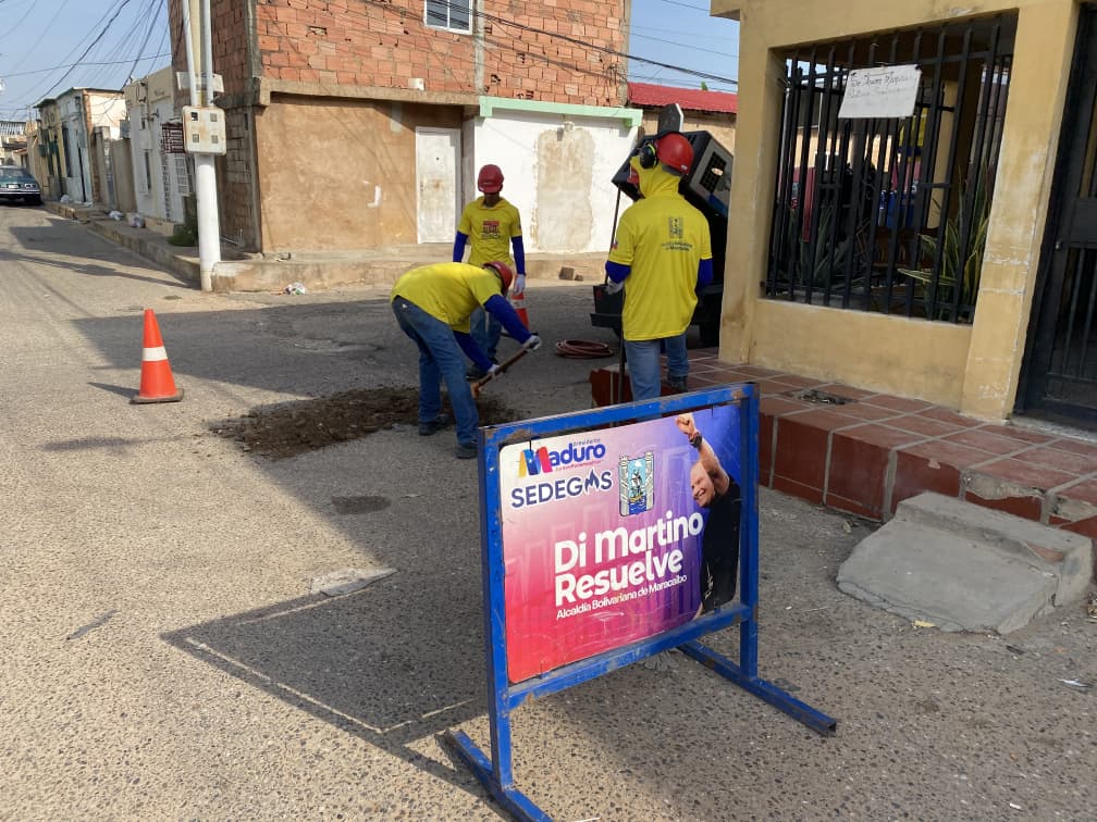 Mantenimiento correctivo en la red de gas ejecutan en el sector Belloso ...