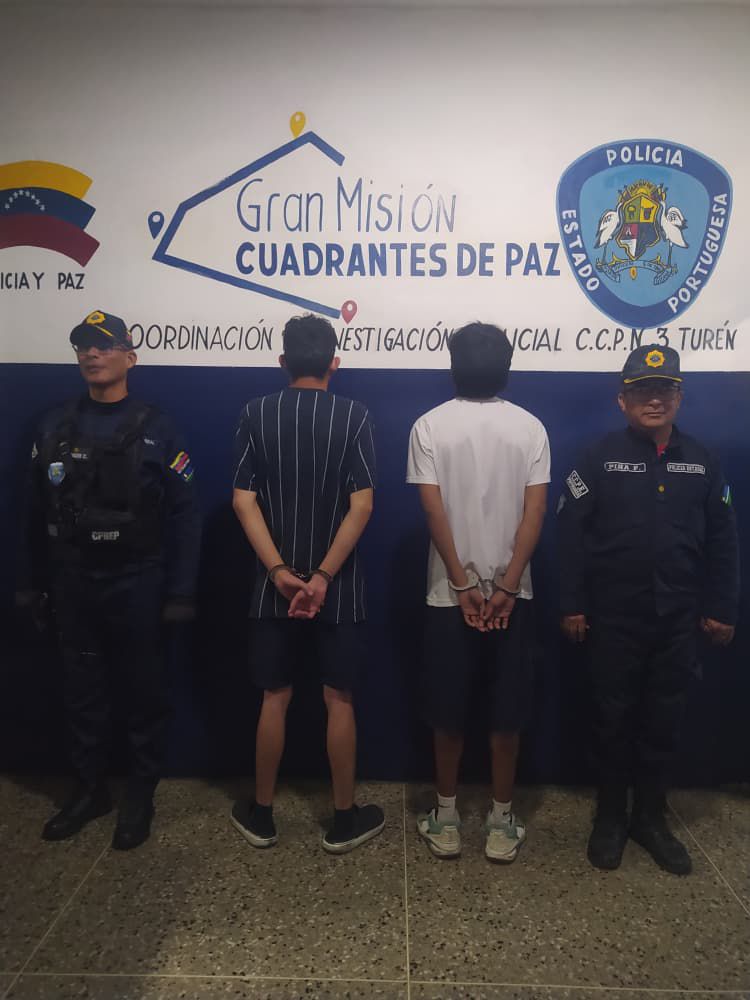 Policía de Portuguesa detiene a dos estudiantes tras agresión ...